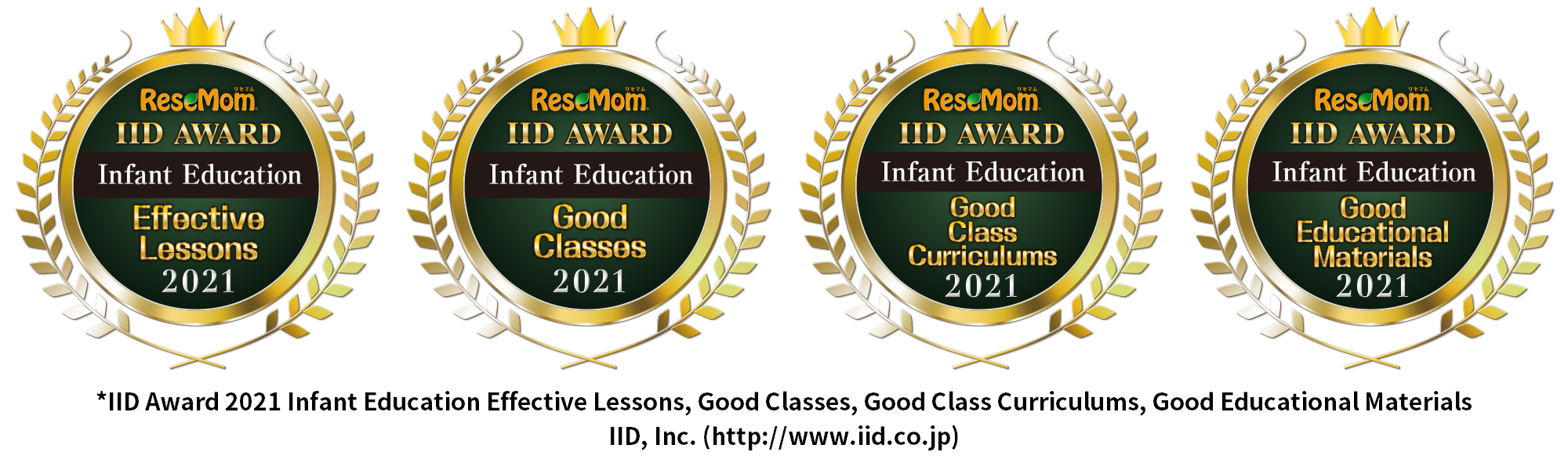 Shichida Centers Receive 2021 IID Awards in Four Infant Education ...